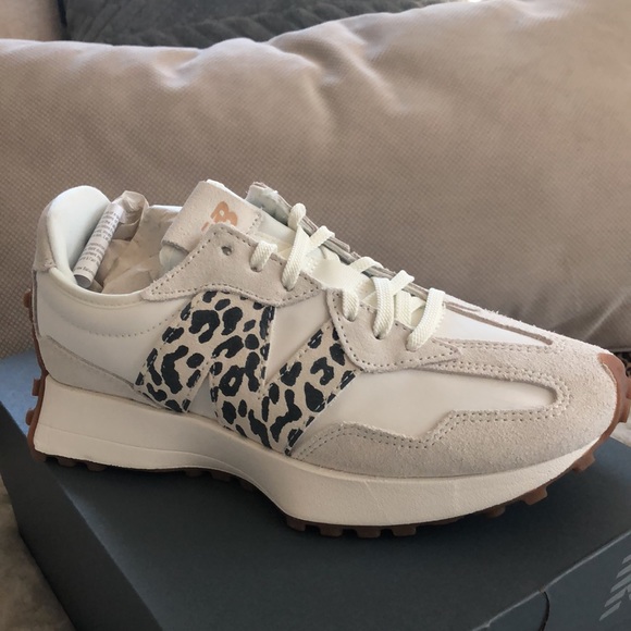New Balance | Shoes | New Balance 327 Leopard New In Box Color Seasat ...